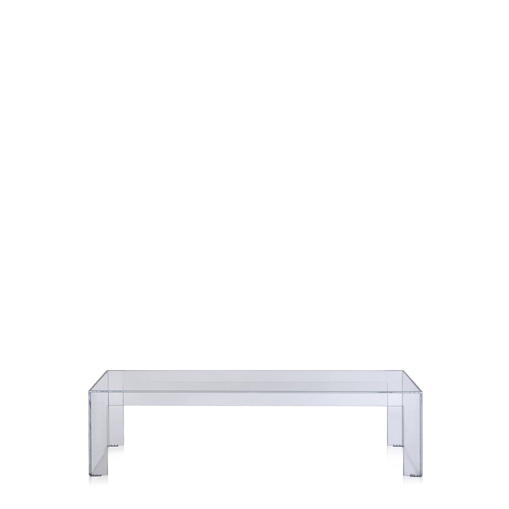 Invisible Side Table Basse Transparente par Kartell | Table basse extérieur