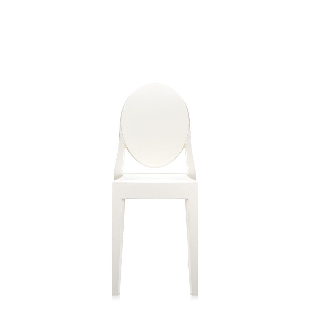 Lot de 2 Victoria Ghost Chaise Blanc par Kartell