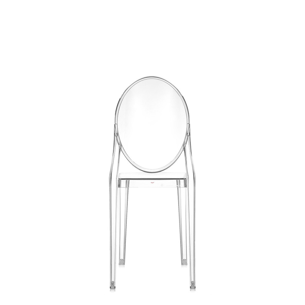 Lot de 4 Chaises Victoria Ghost par Kartell