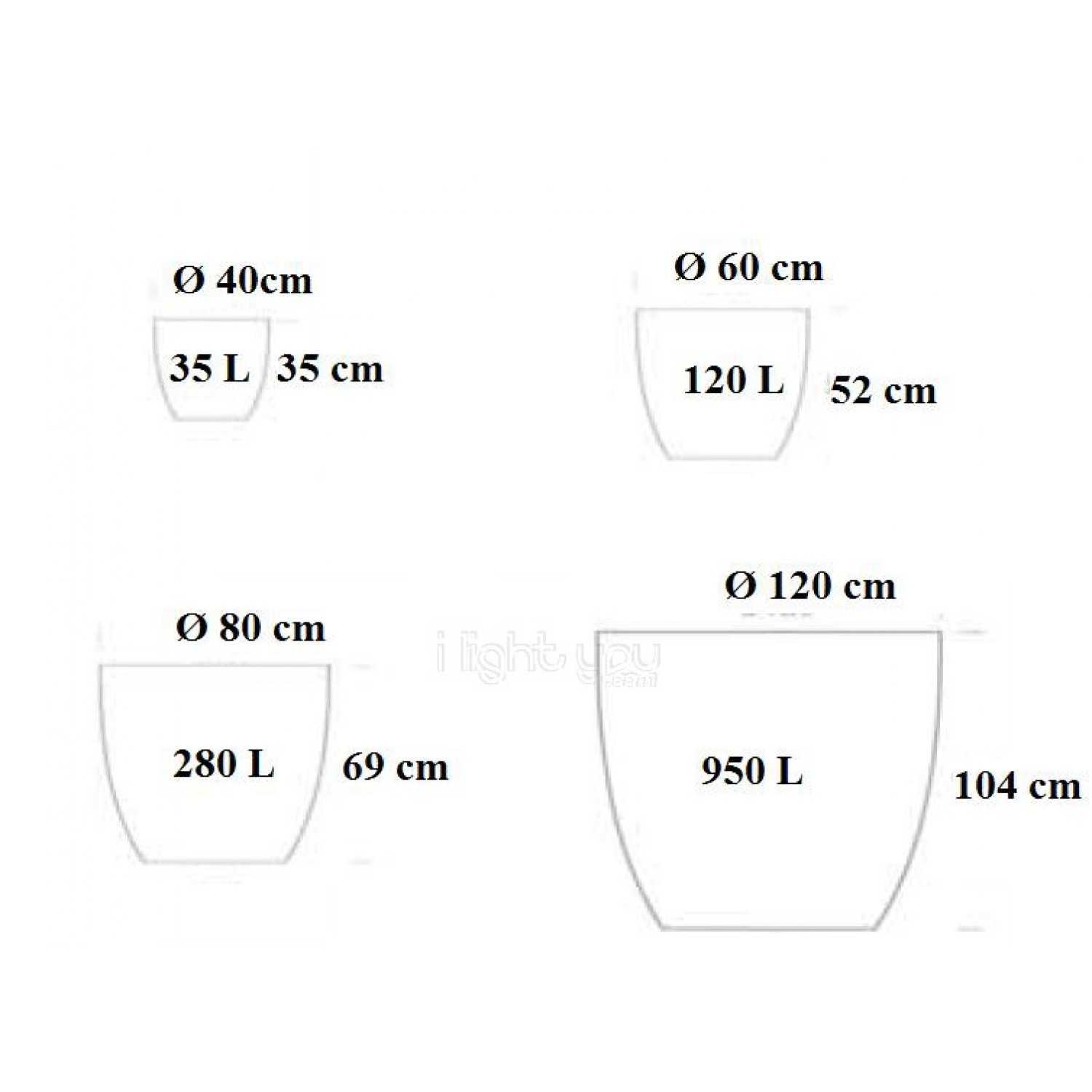 Cuenco Fang Pot Design par Vondom | Pot géant extérieur
