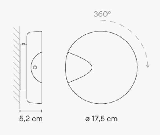 Dots Applique par Vibia