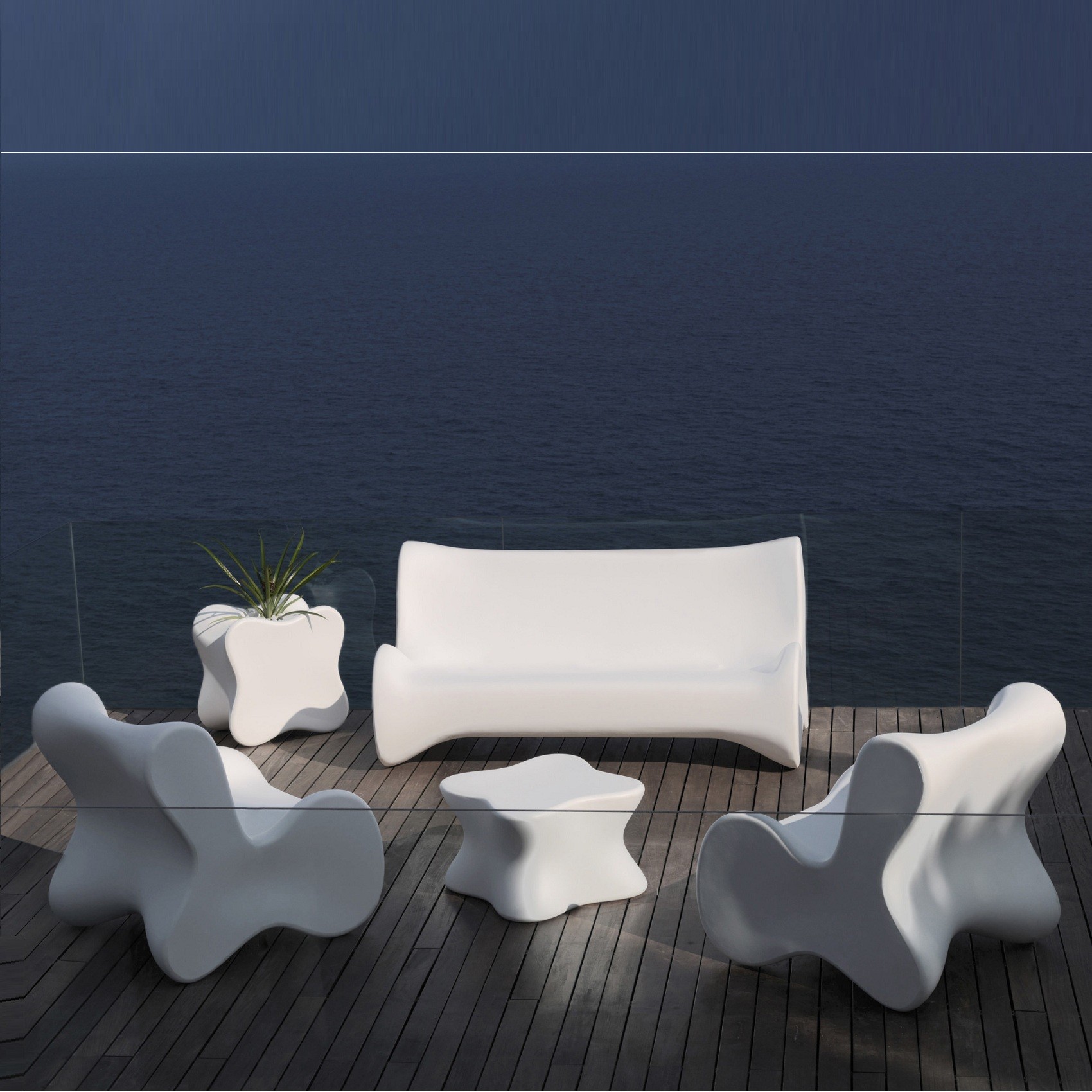 Doux Sofa par Vondom | Canapé extérieur
