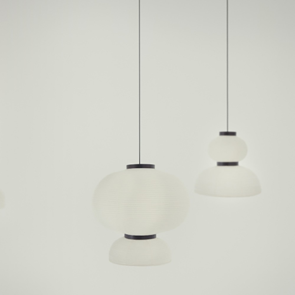 Formakami Suspension Ø50cm Blanc par And Tradition