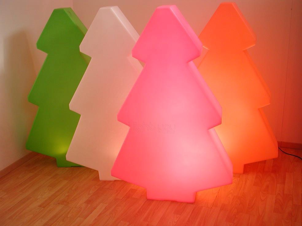 Lightree Indoor Rouge par SLIDE Design | Végétaux lumineux