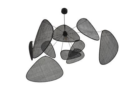 Suspension Screen XL Cannage Noir par Market Set