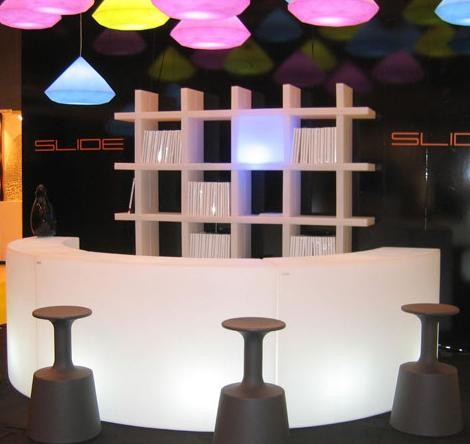 Snack Bar Lumineux par SLIDE Design | Bar Lumineux Professionnel