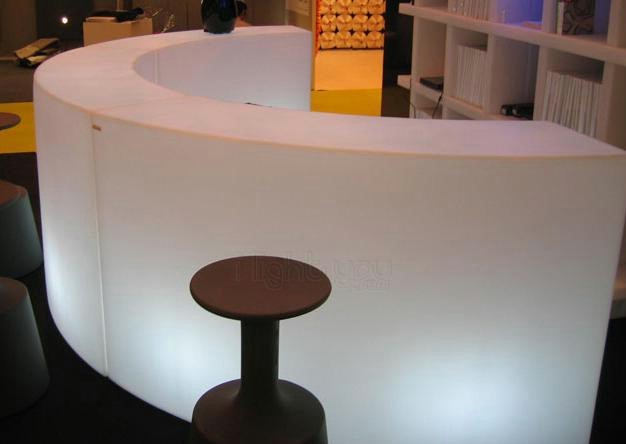 Snack Bar Lumineux par SLIDE Design | Bar Lumineux Professionnel