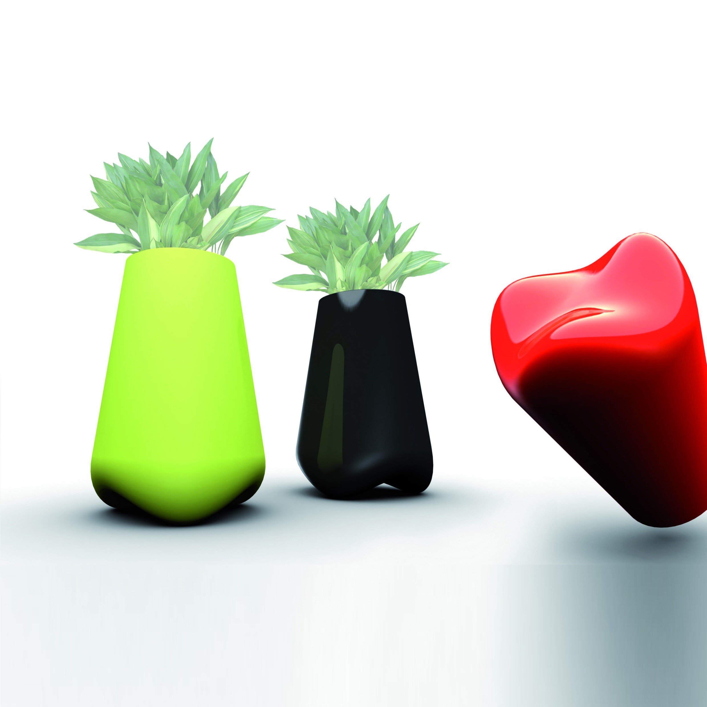 Vlek Pot Design par Vondom | Pot extérieur