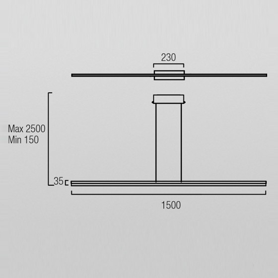 Winona Suspension LED par Excloosiva